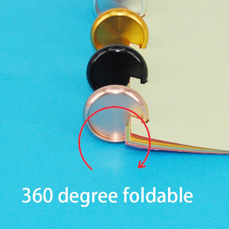 60Pcs 24Mm Metalen Planner Discs Paddestoel Expand... – Grandado