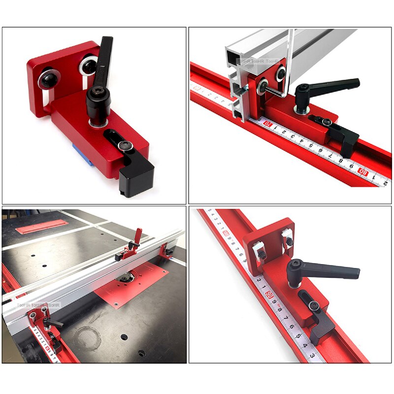 Miter Track Stop for T-Slot T-Track Brackets Chute... – Vicedeal