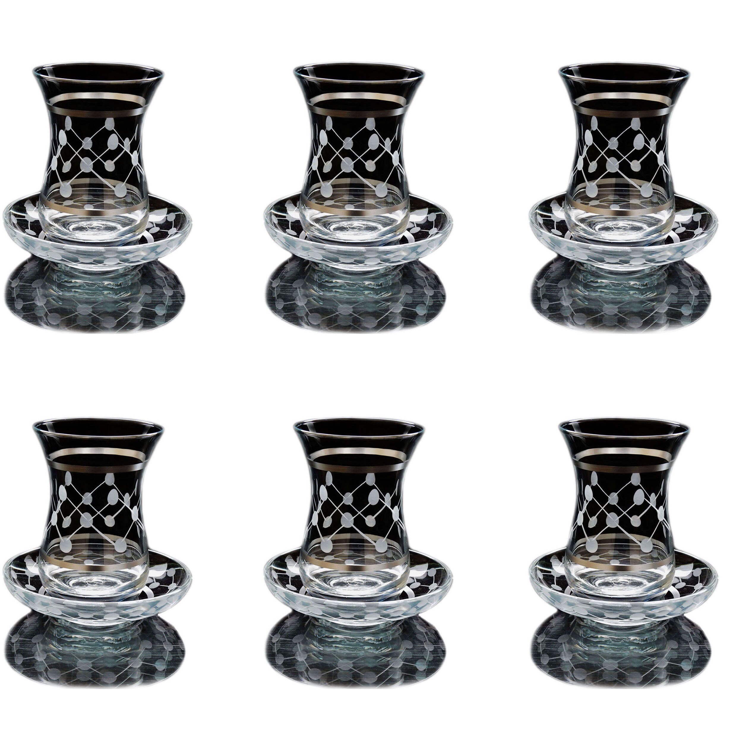 Spike Large Ajda Checkers Platinum Tea Takımı 12 P... – Grandado