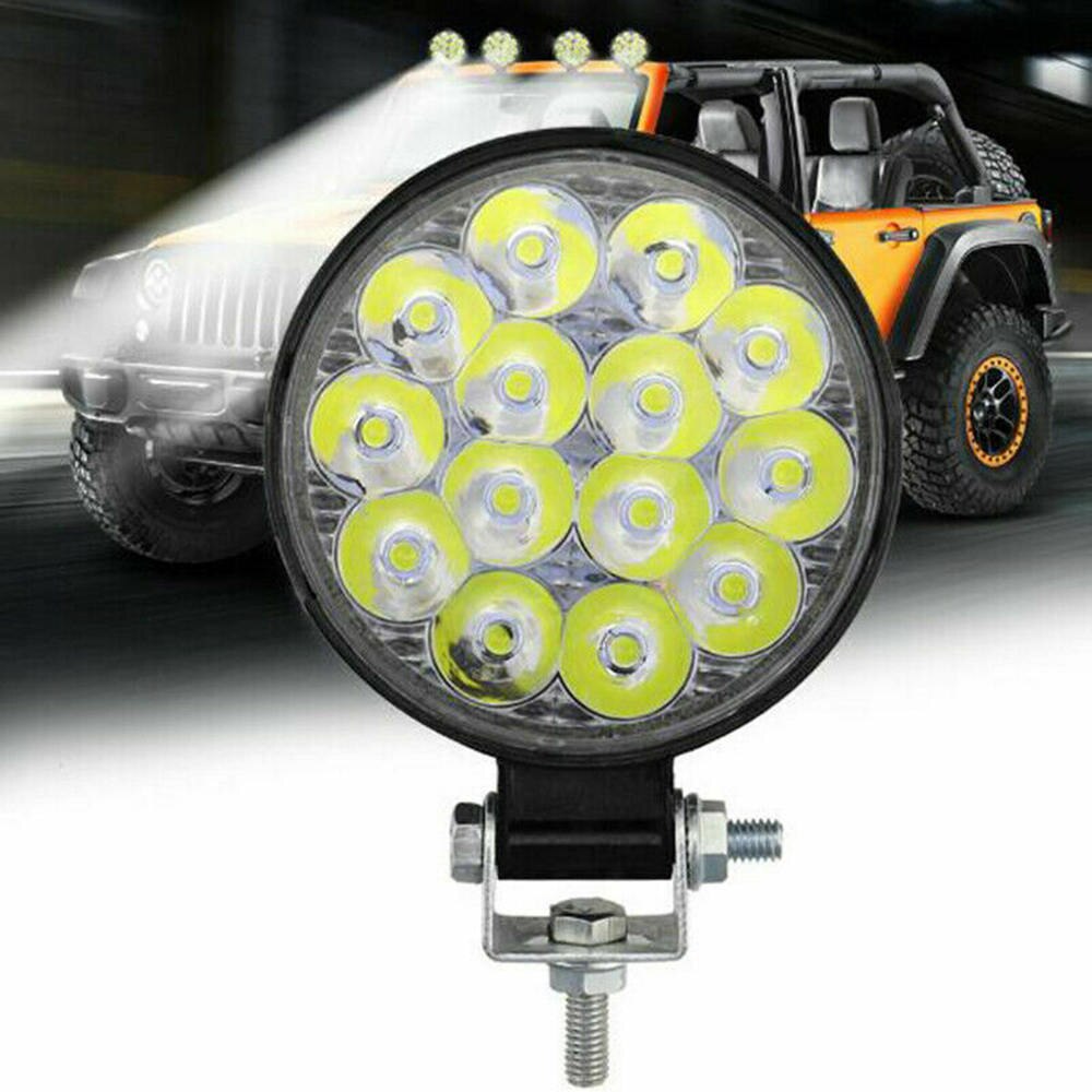 42W Round 14 LED Spot Work Light Offroad Truck Tra... – Grandado