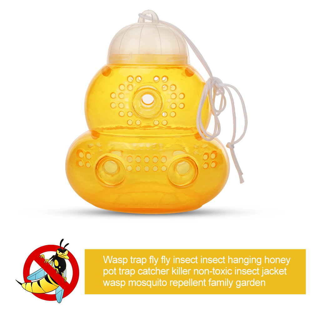 Bee Killer Gourd Shaped Wasp Trap Hanging on Tree ... – Grandado