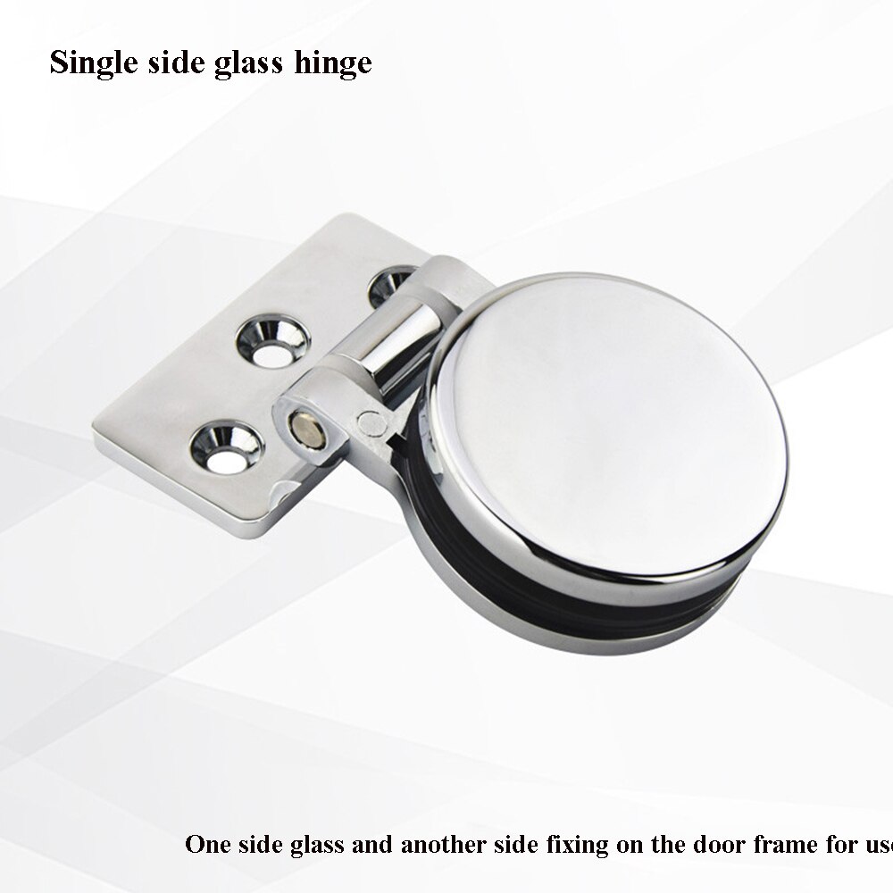 Zinc alloy material round glass hinge for gradevin... – Grandado