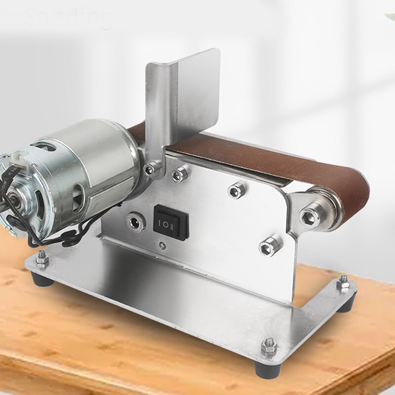Small Mini Electric Belt Machine DIY Polishing Mac... – Vicedeal