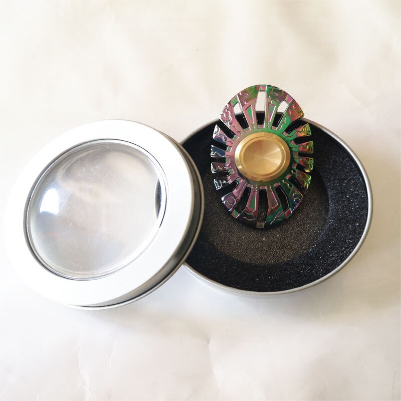 India Magic Eye Metal Alloy Finger Spinner Toys fo... – Grandado