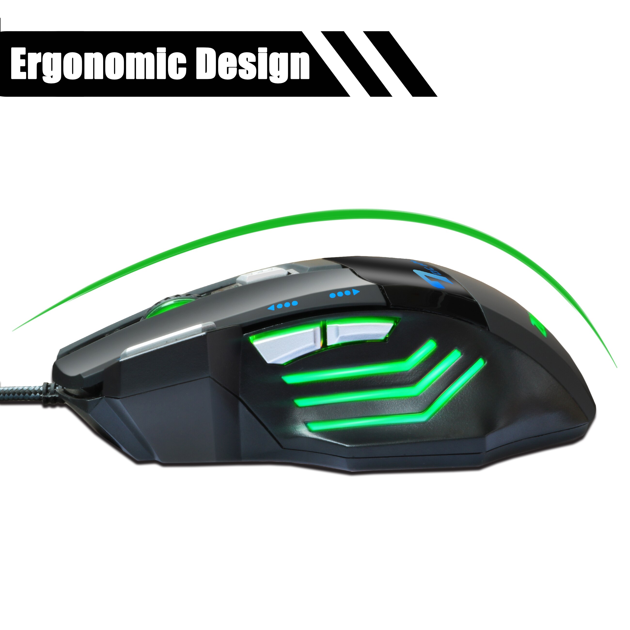 Zuoya Bedrade Gaming Muis 7 Button 5500 Dpi Led Op... – Vicedeal