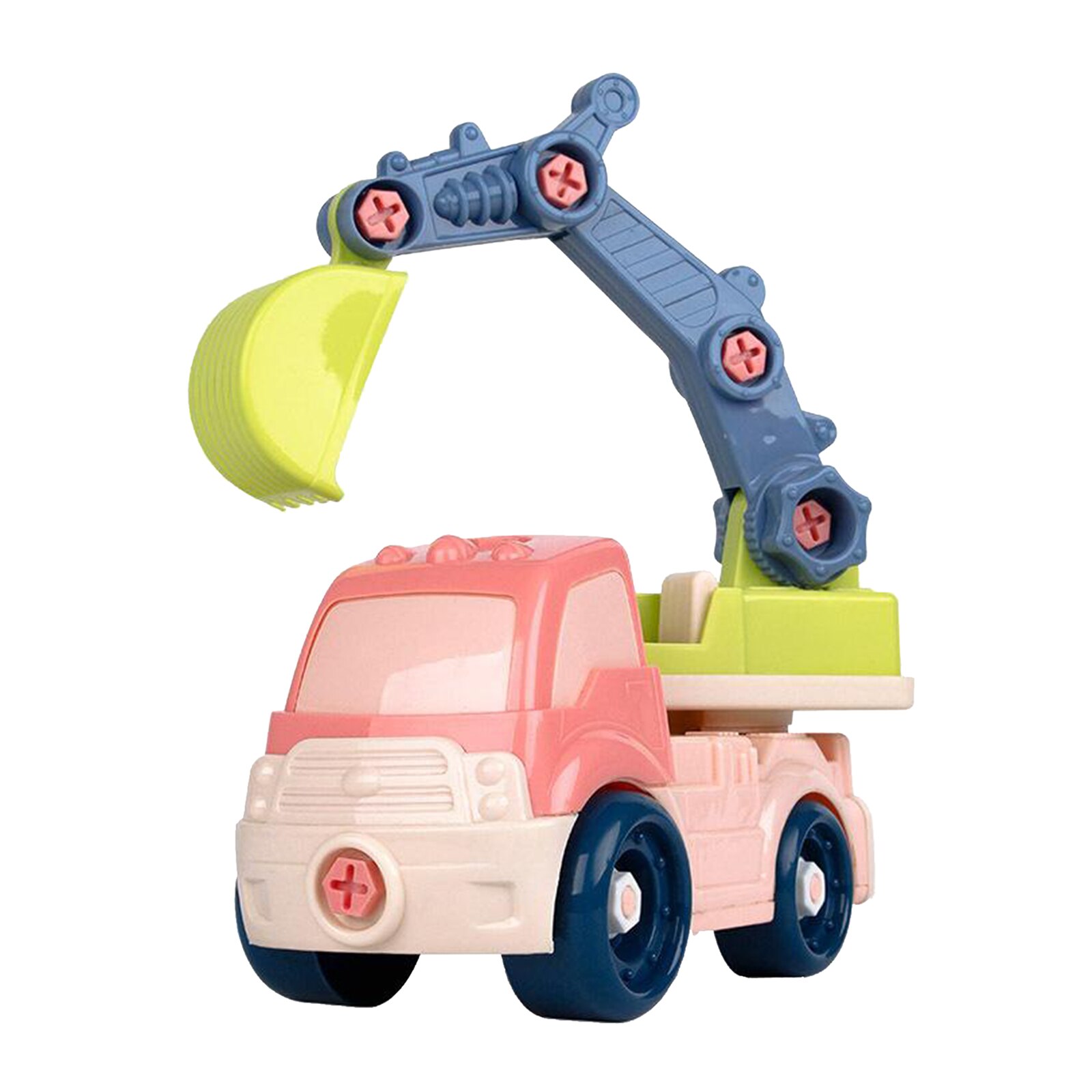 Kids Take-Apart Construction Trucks Digger Vehicle... – Grandado