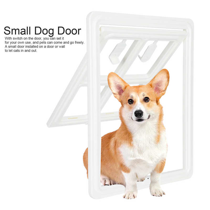 Pet Dog Doors Pet Small Size Dog Cat Removable Doo... – Grandado