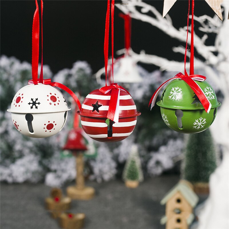 1Pc Christmas Bell Metal Jingle Bells Kerstboom Op... – Vicedeal