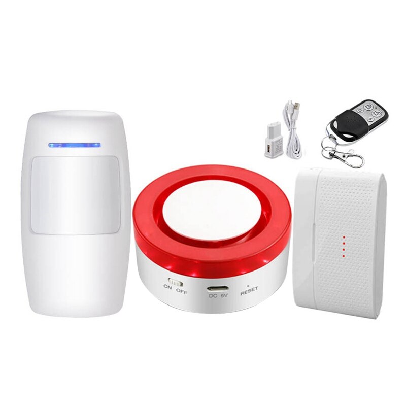 V18 Tuya Intelligent Gateway + Siren 2 in 1 WiFi A... – Grandado
