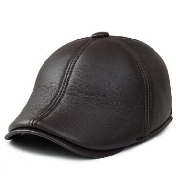 Shaluotaotao Pu Lederen Baretten Voor Mannen Mode ... – Grandado