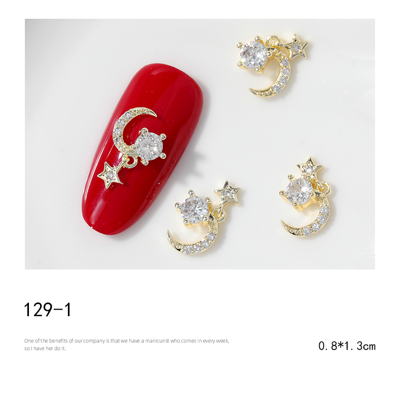 2 stuks water Crystal Dangle Chain Charms Nail Sie... – Grandado