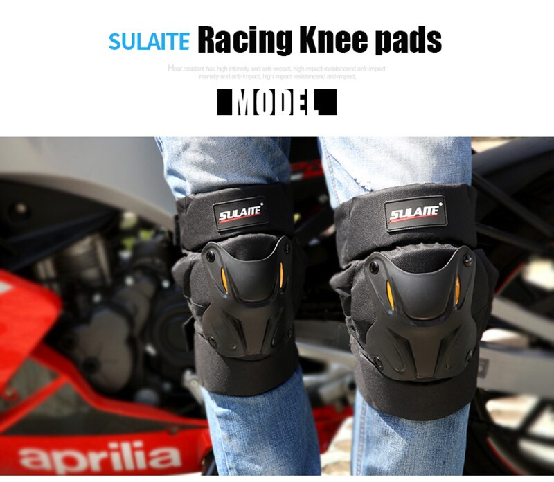 Motorcycle Biker knee guard Racing Knee Pads Mount... – Grandado