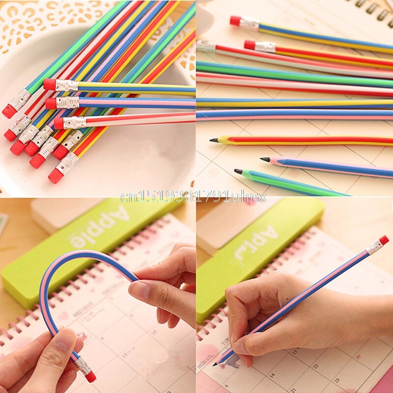 Lápiz Flexible, dúctil, mágico, colorido, 3 uds. C... – Grandado