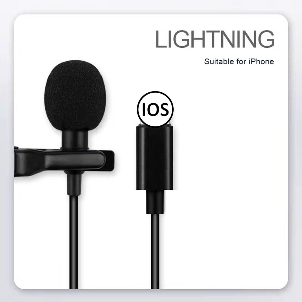 Mini Microphone For Phone Laptop PC lapel Recordin... – Grandado