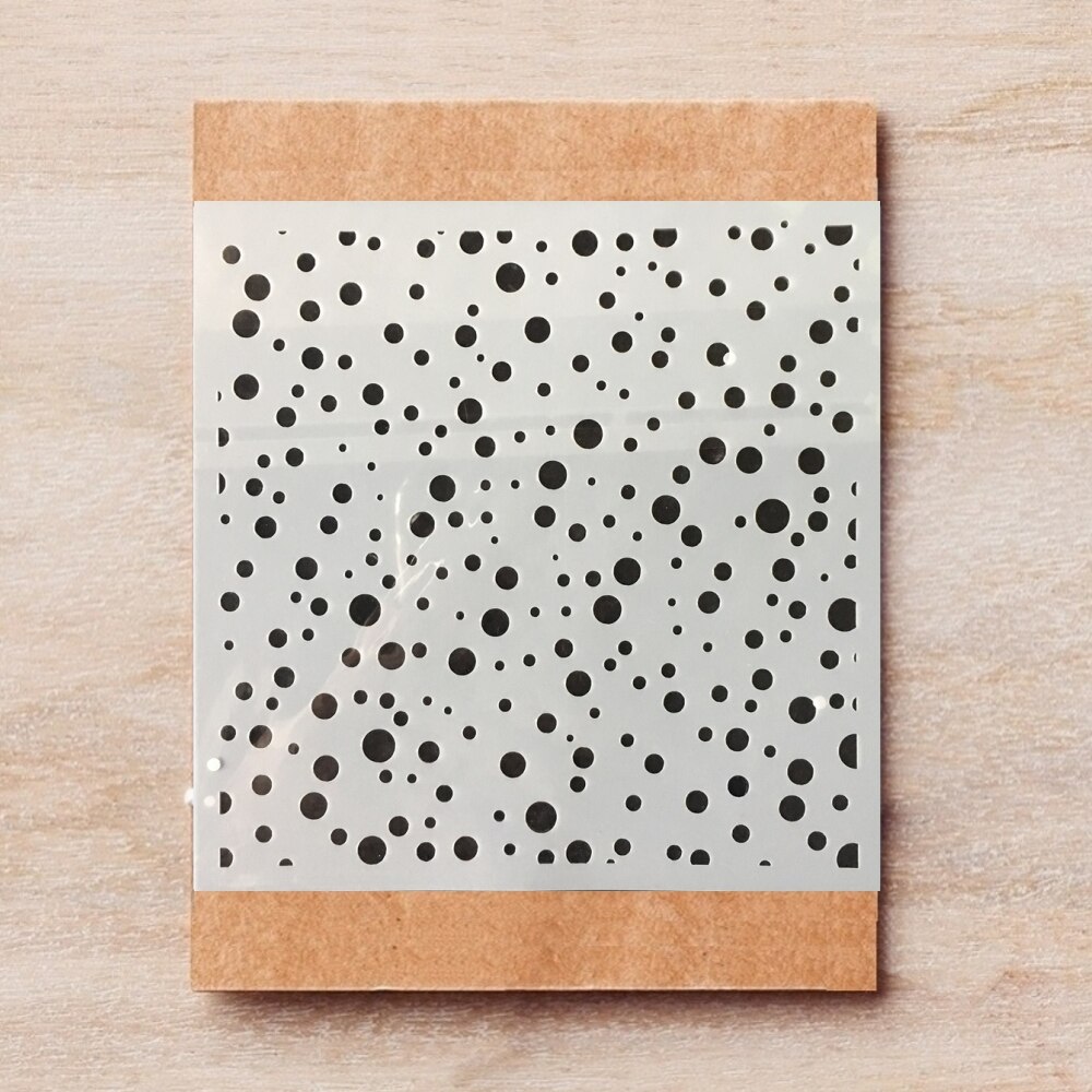 15*15cm Polka Dot Texture DIY Layering Stencils Pa... – Grandado