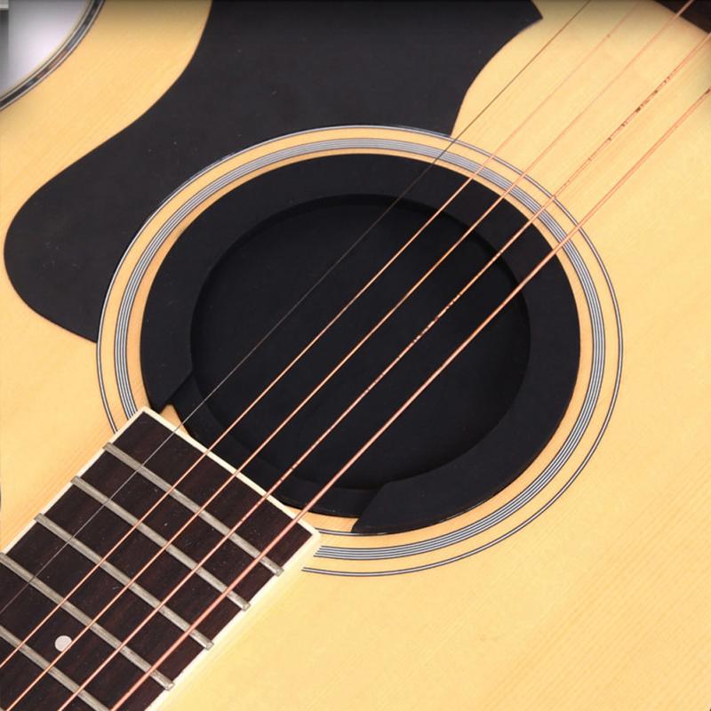 Electric box guitar sound hole cover silicone anti... – Grandado