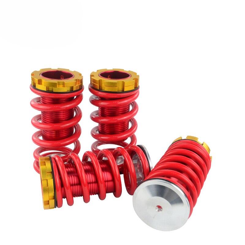 Lowering Scaled Adjustable Suspension Coilover Red... – Grandado