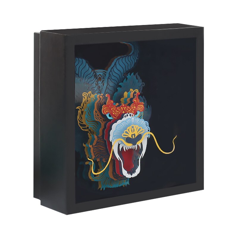 Diy Paper Cut Animal Jigsaw Kit Wolf Panda Butterf... – Grandado