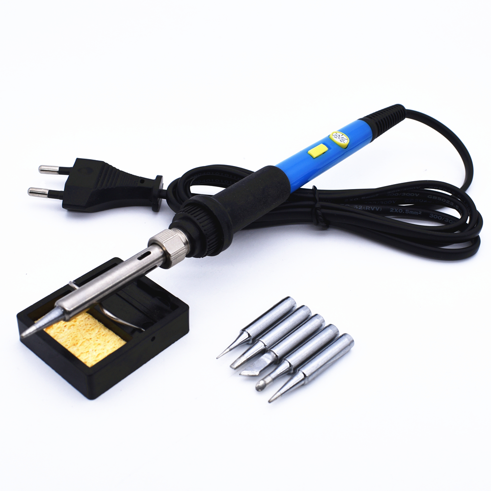 EU Plug 220V 60W Electrical Soldering Iron Kit wit... – Vicedeal