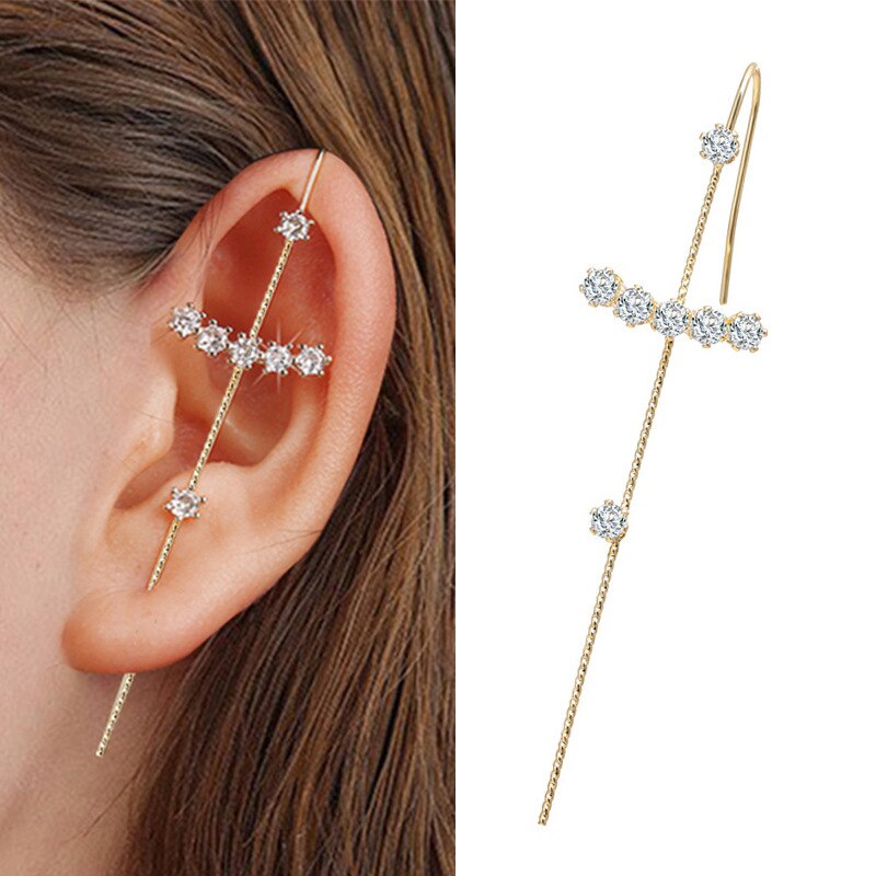Bohemian Wedding Ear Wrap Crawler Hook Earring Cry... – Vicedeal