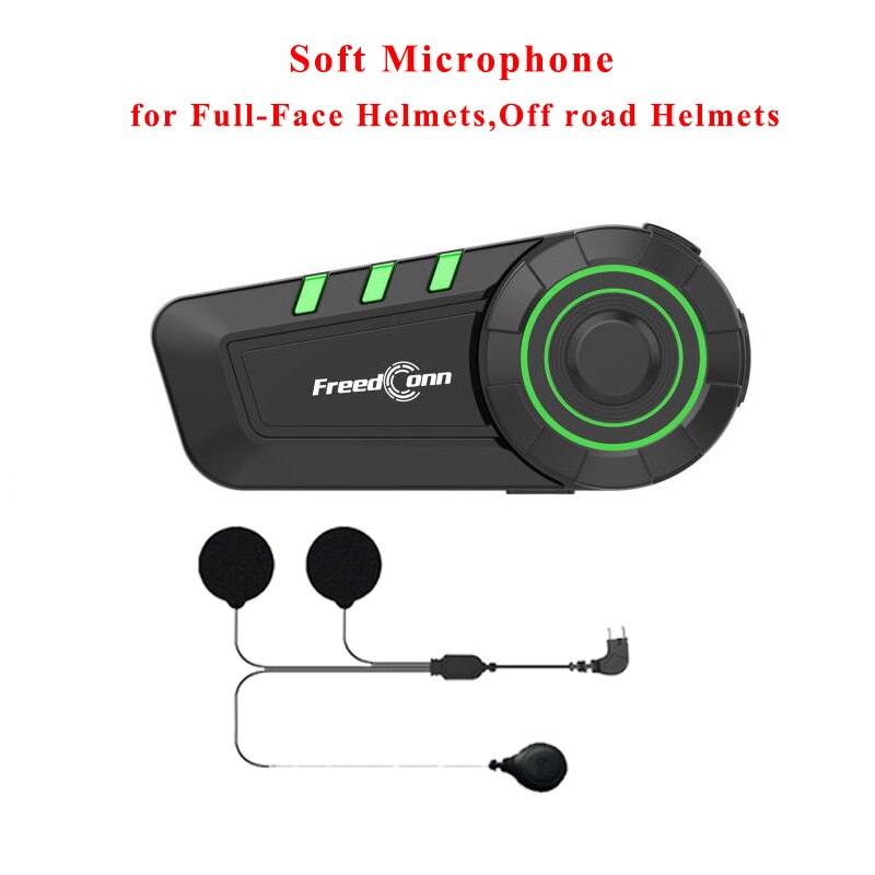 Freedconn Ky Motorfiets Bluetooth Helm Stereo Hoof... – Grandado