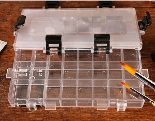 24 grid Watercolor Paint Packing Box Portable Leak... – Vicedeal