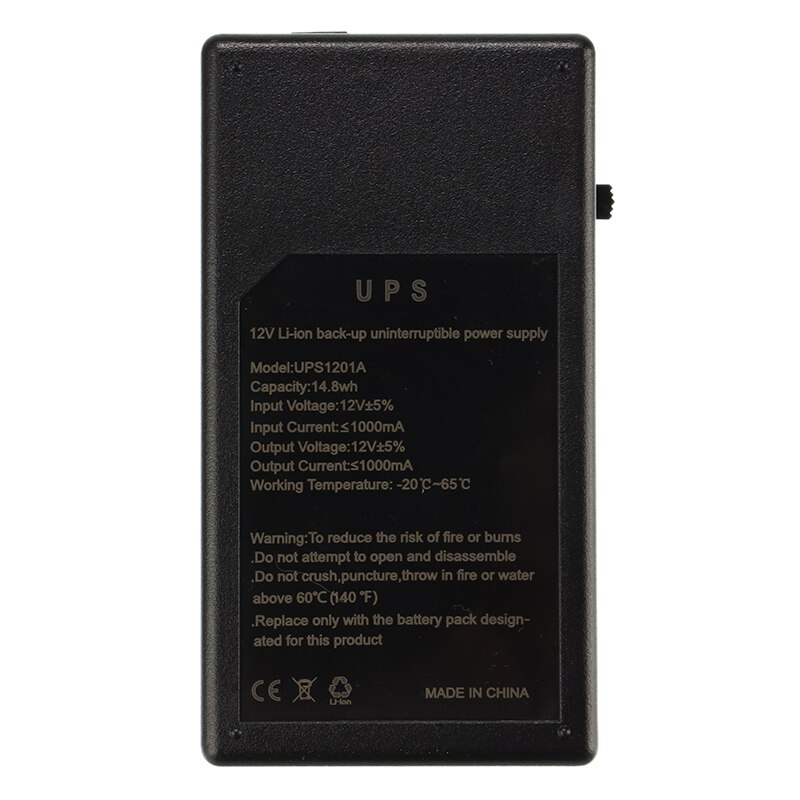 Standby Power Supply 12V 1A UPS Uninterrupted Back... – Vicedeal