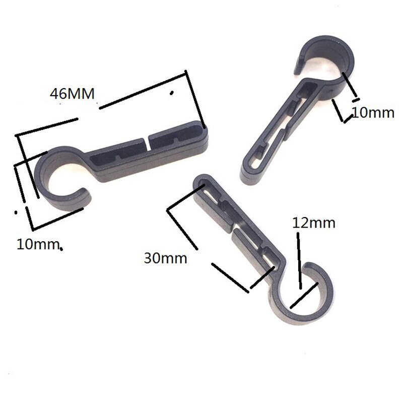 10* Durable Plastic Safety Helmet Headlight Buckle... – Grandado