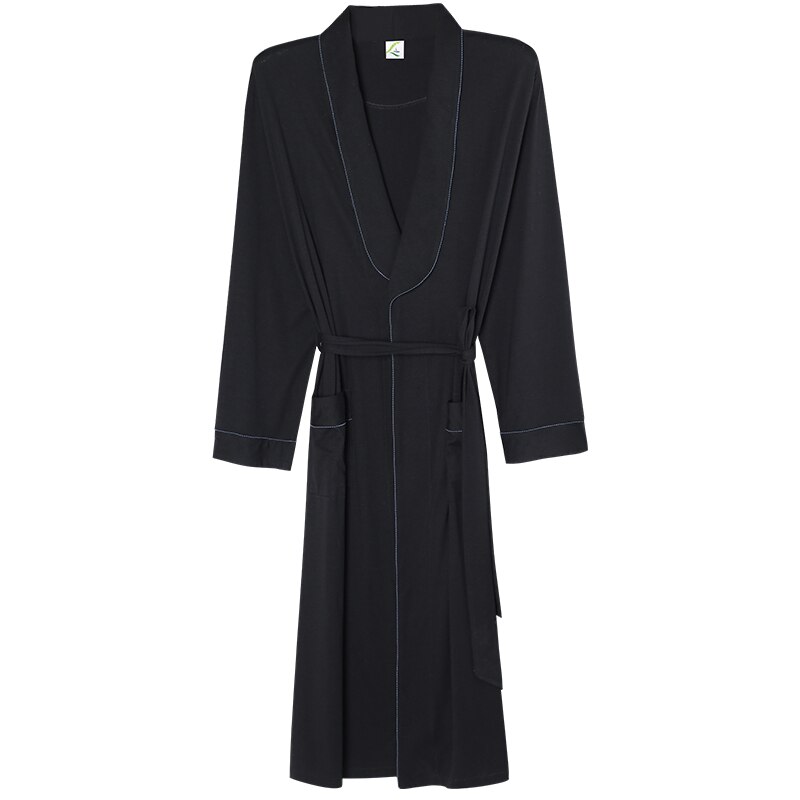 2022 Spring Summer Bathrobe Men Modal Sleep Top Ki... – Grandado