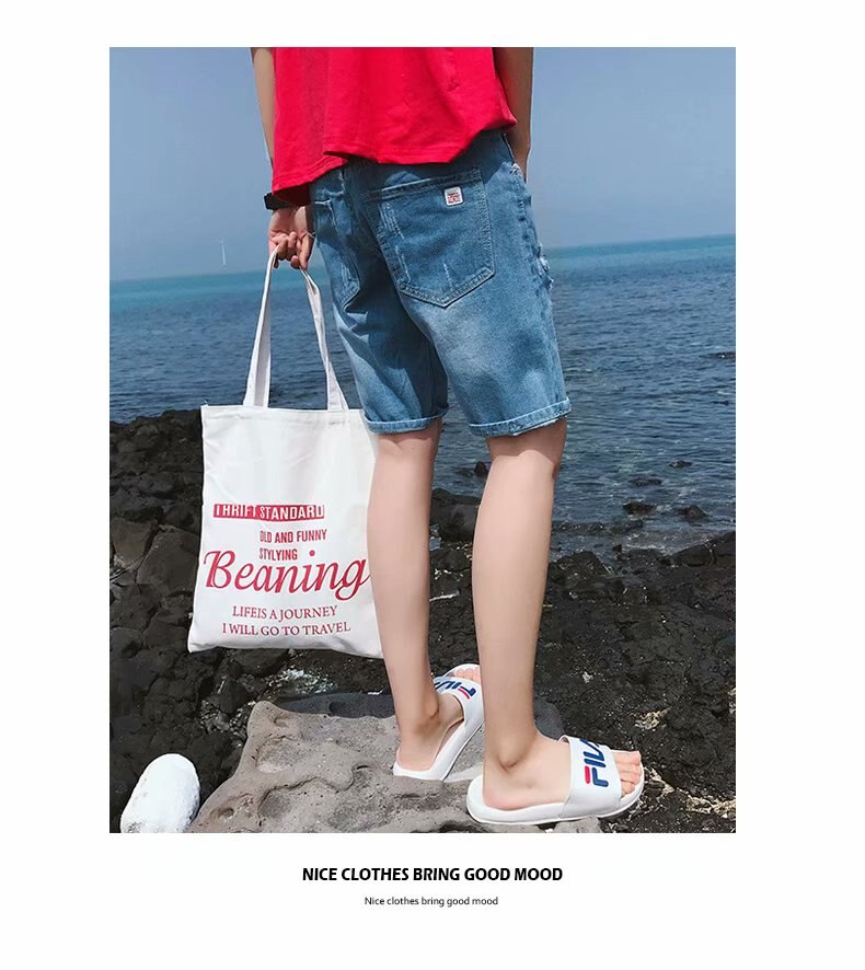 Dossan Summer Ripped Boyfriend Jeans For Mens Vint... – Grandado