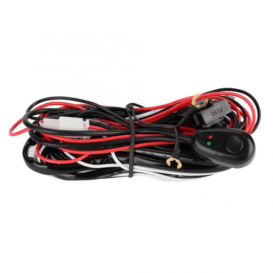 2 Meters 70W 12V Car Wiring Harness for LED Work L... – Grandado