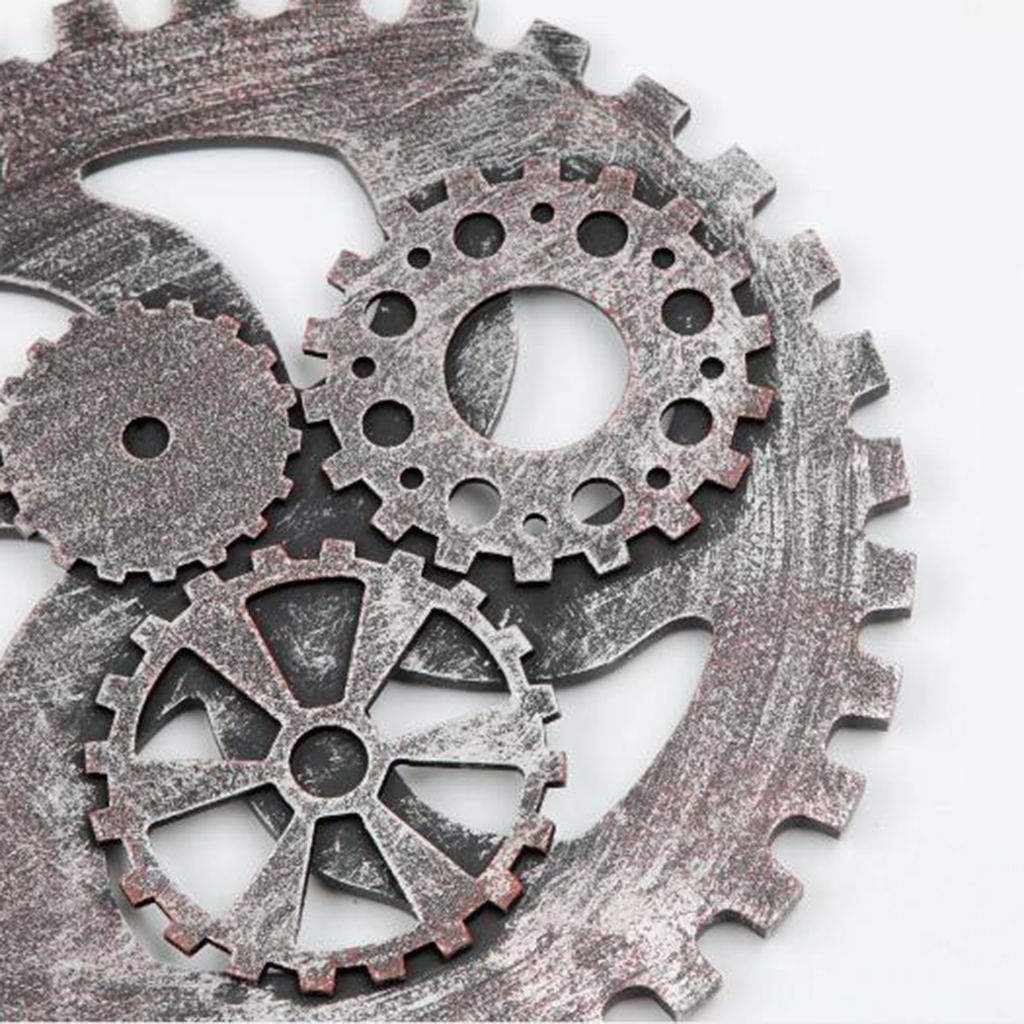 Retro Wooden Steampunk Gear Wall Hanging Decor for... – Grandado