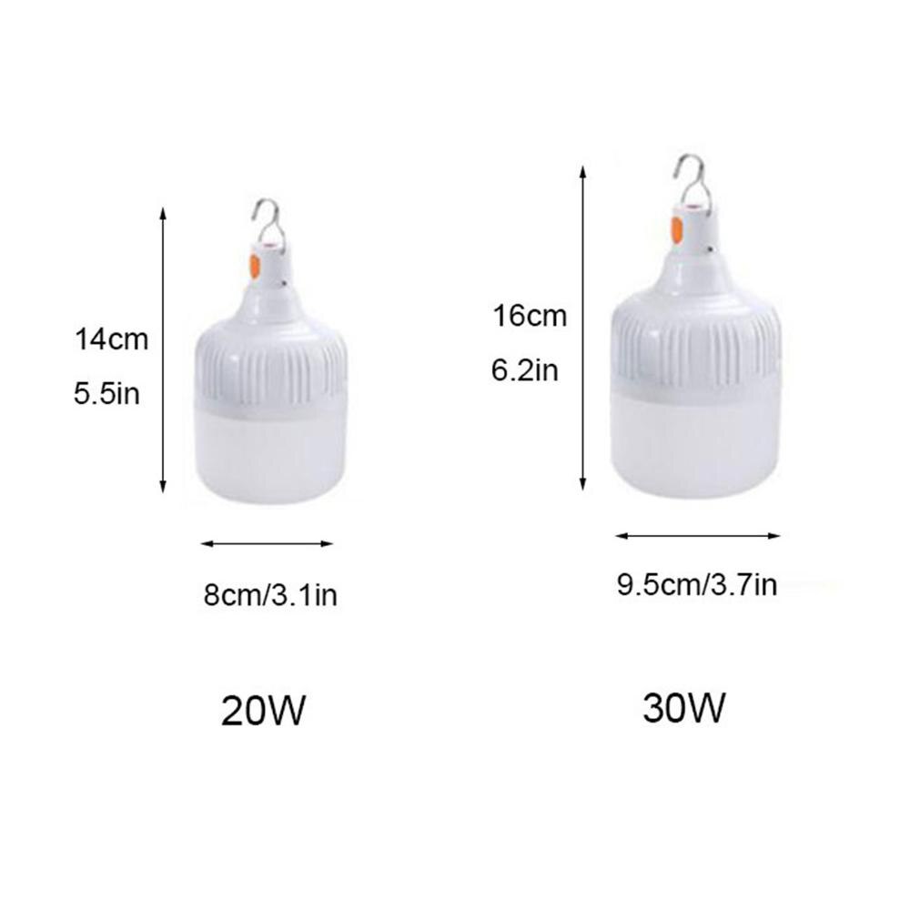 30W USB charging led portable lantern white rechar... – Grandado