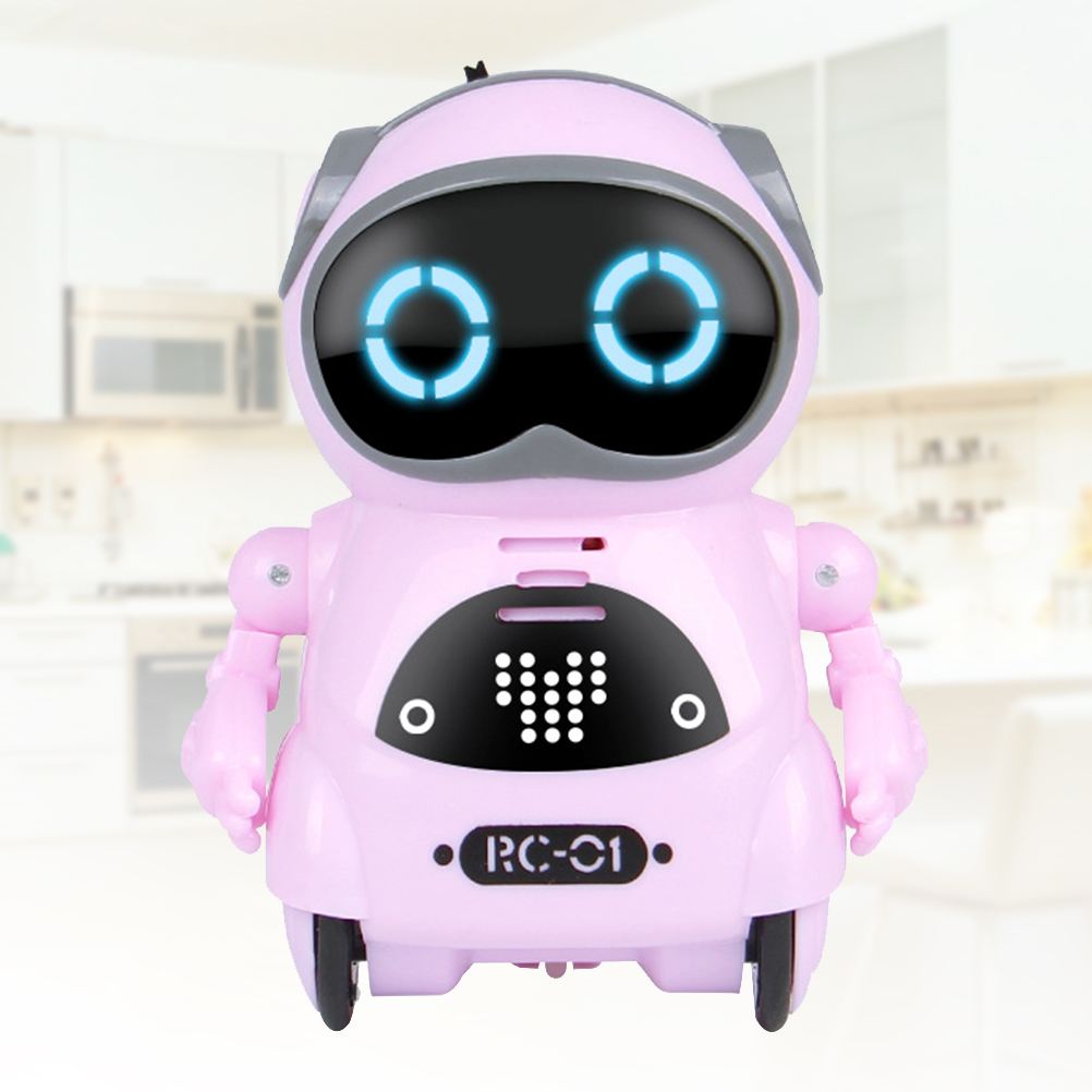 Intelligent Mini RC Robot Toy Talking Sound Contro... – Grandado