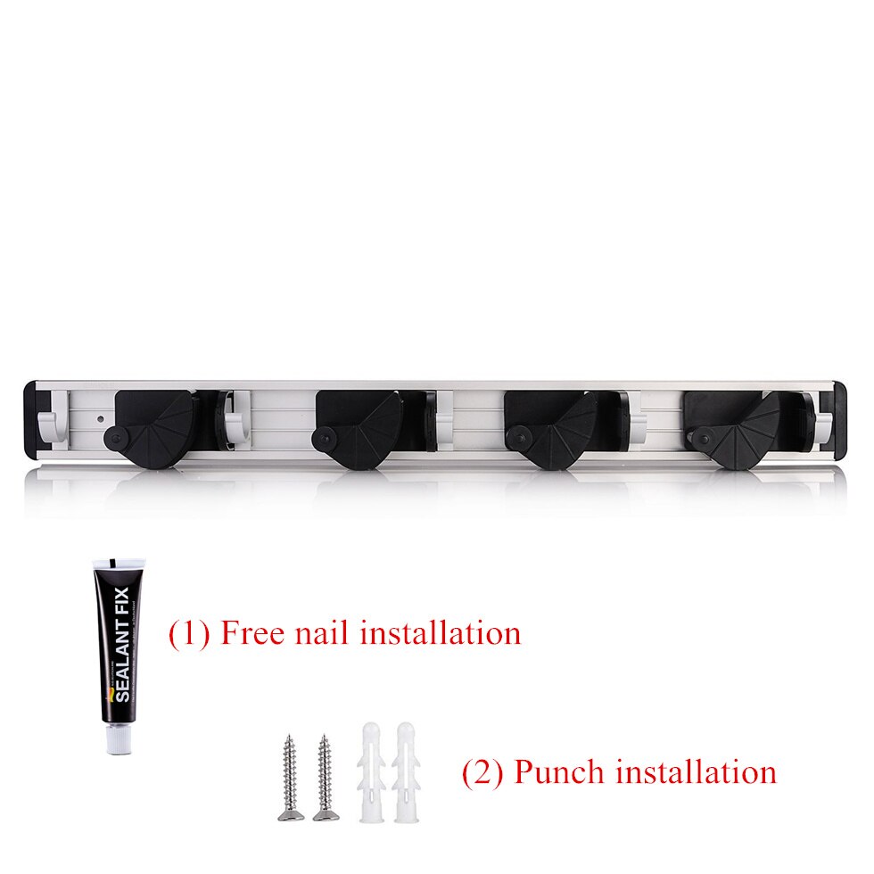 Multi-functional Mop Rack Senior Aluminum Clip On ... – Grandado