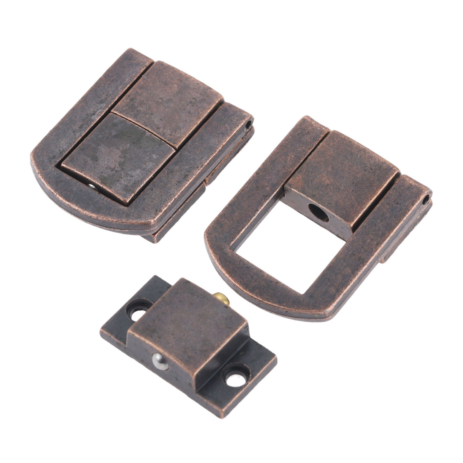 1Pc Zinc Alloy 25x30mm Red Copper Box Latch Clasp ... – Grandado