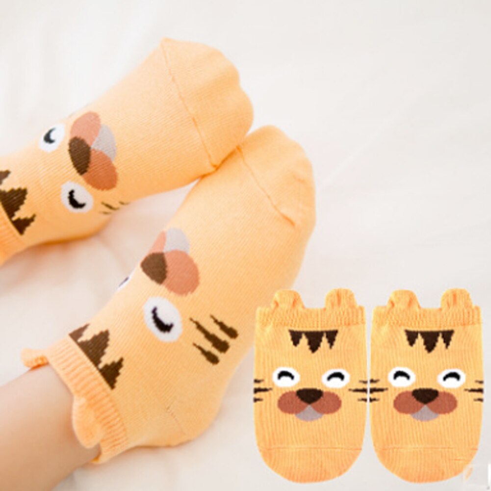 Baby Accessories Unisex Animal Socks 3D Printed Cu... – Grandado