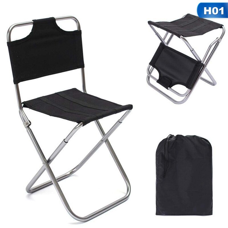 Foldable Fishing Chair Outdoor Stool Seat For Beac... – Vicedeal