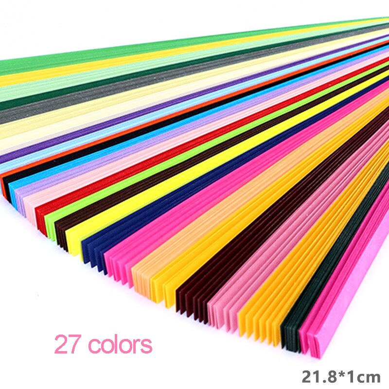 540 Gradient Color Origami Stars Paper Strips Doub... – Grandado