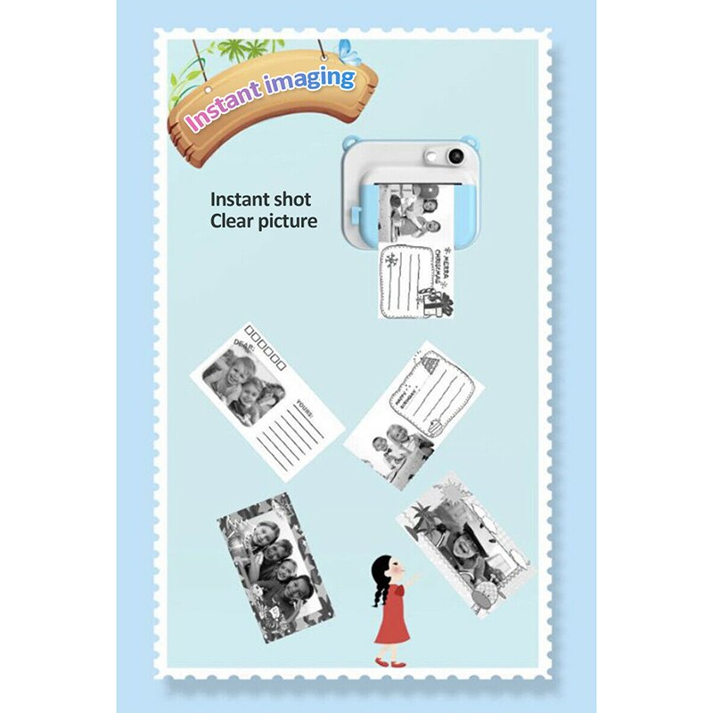 DIY Digital Instant Print Camera Full Color Prints... – Grandado