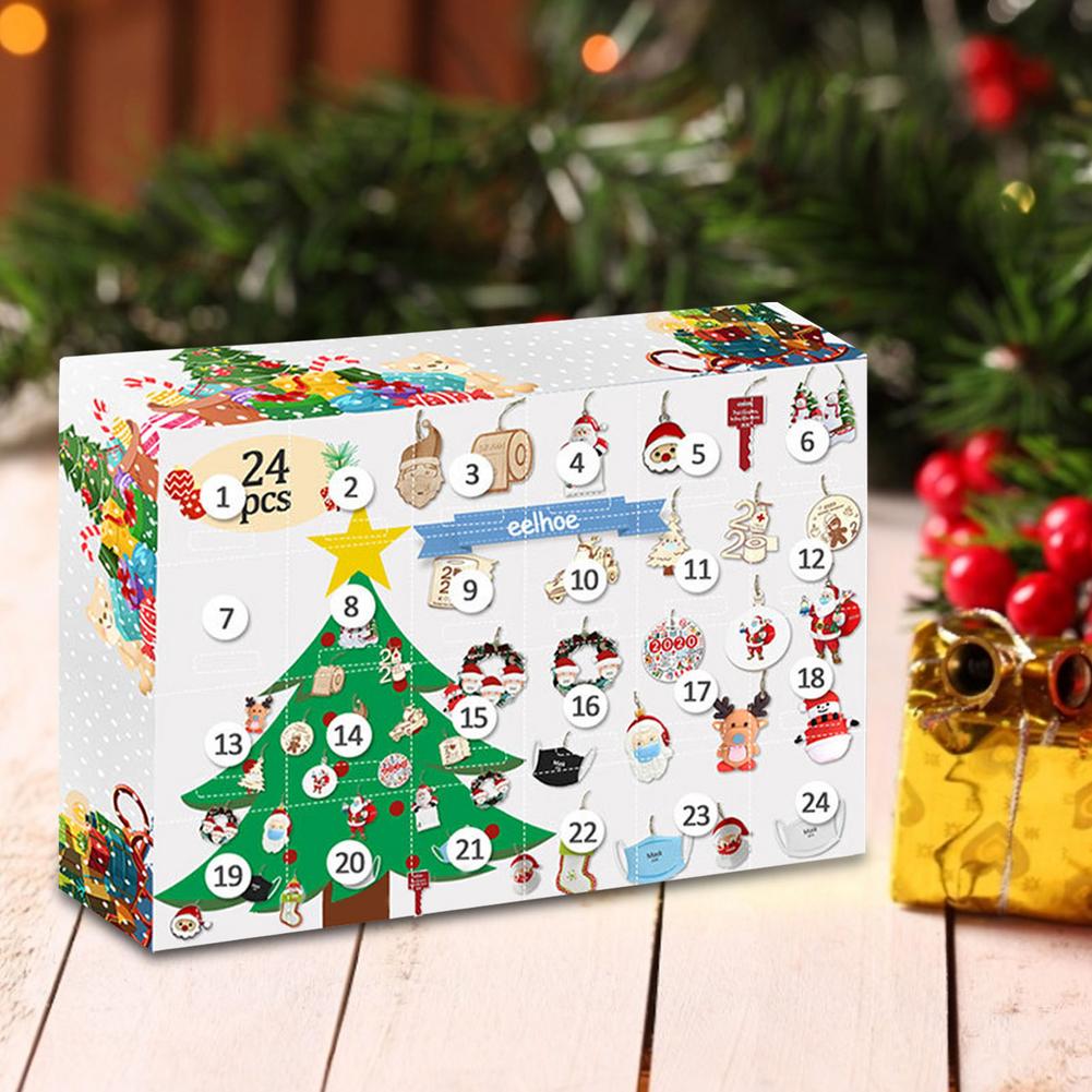 Christmas Advent Countdown Calendar with 24PCS Pen... – Grandado