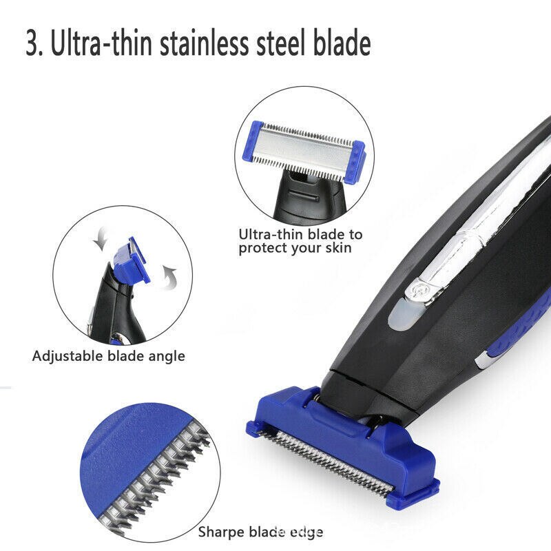 Pro Solo rechargeable electric shaver beard shaver... – Grandado