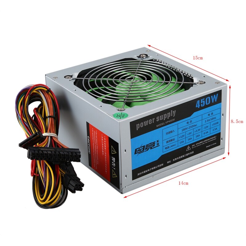 WD250 Is Rated 250W Desktop Computer Power, Back L... – Vicedeal