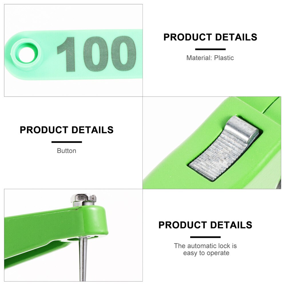 103Pcs Number Ear Tag Livestock Ear Tag Animal Ear... – Vicedeal