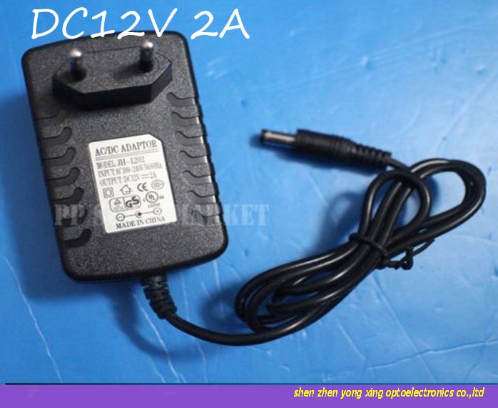 Adaptateur d'alimentation cc 12v 2A AC110-240V... – Grandado