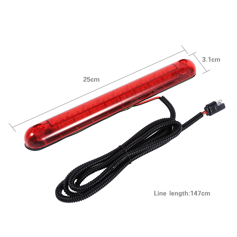 Universal Red 24 LED Car High Mount Third 3RD Brak... – Grandado