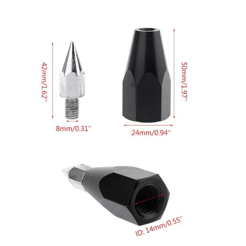 Lichtgewicht Prism Pole Sharped Punt Vervangbare T... – Grandado