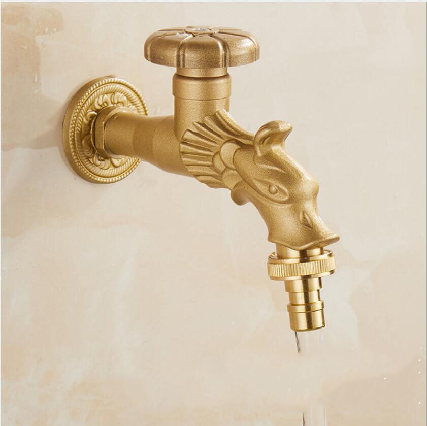 Dragon Water Faucet Outdoor Garden Cold Water Tap ... – Vicedeal