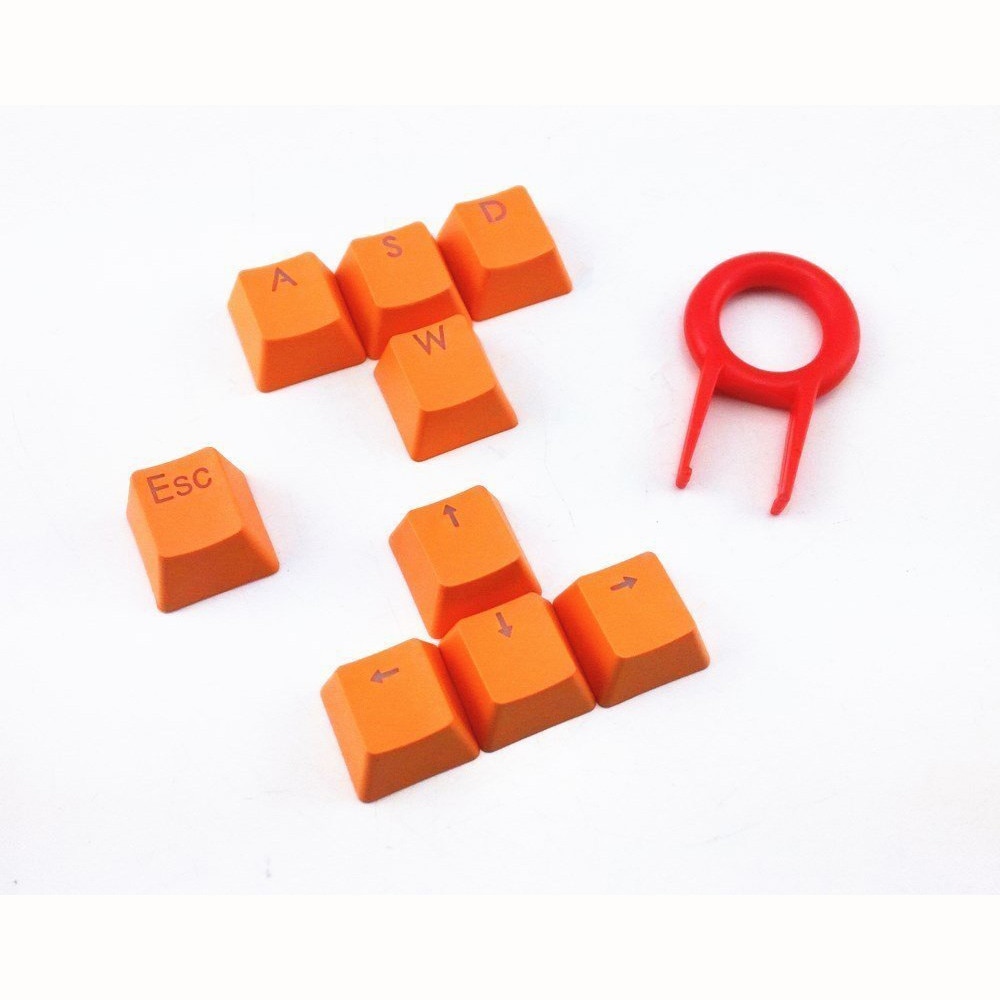 Orange 9 Keys PBT Backlit Translucent Keycaps For ... – Vicedeal