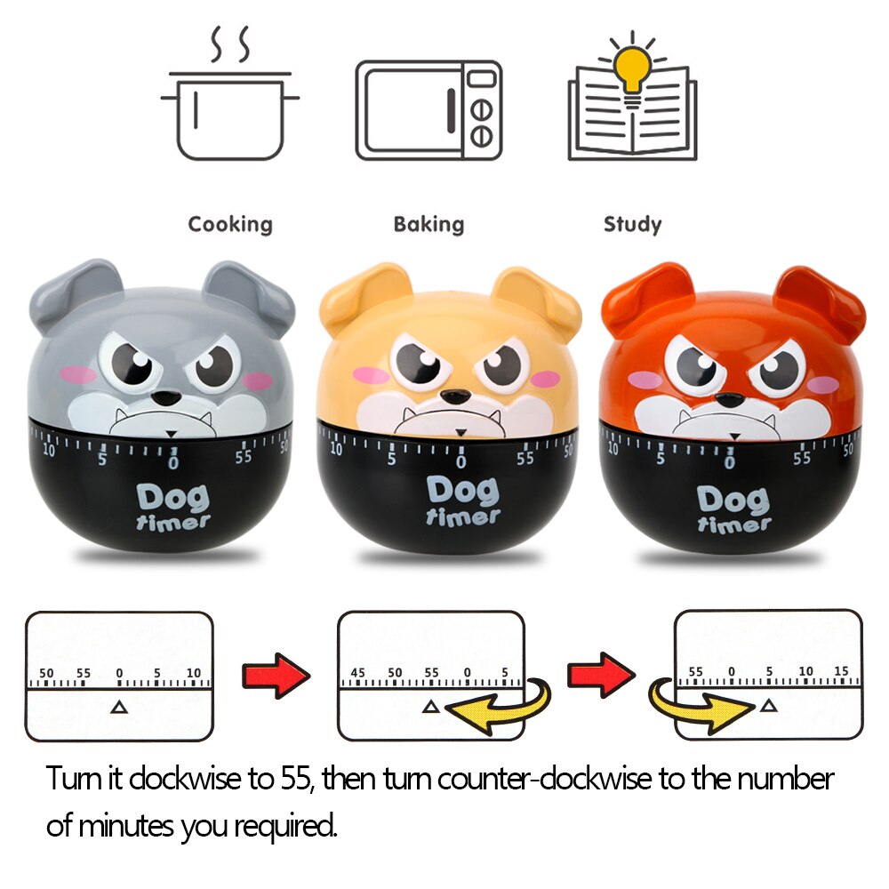 Practical Mechanical Timer Cooking Reminders Tools... – Grandado